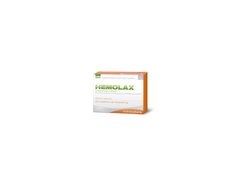 Hemopharm Hemolax 5mg - Preise und Testberichte bei yopi.de
