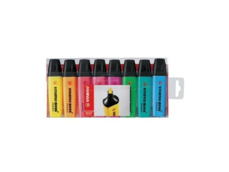 Stabilo BOSS 70/8 8er Etui - Preise und Testberichte bei yopi.de