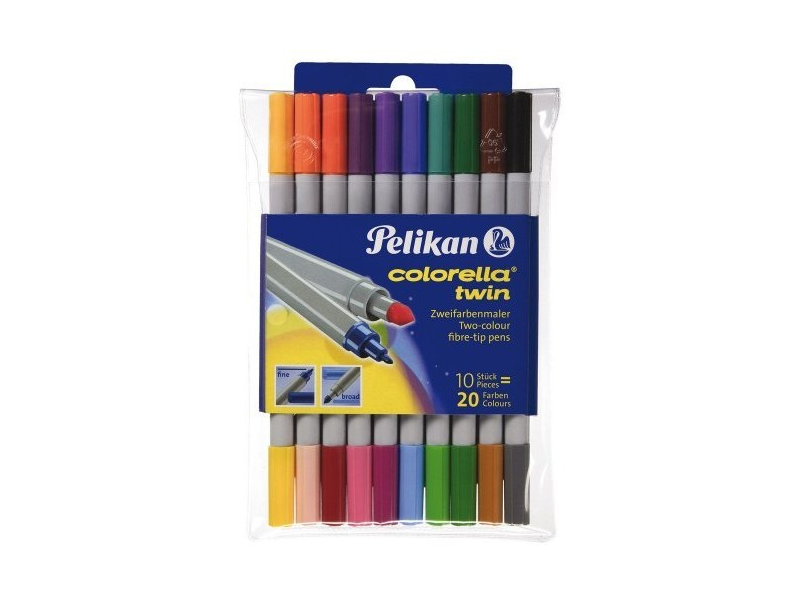 Pelikan Faserschreiber Colorel Twin C304 10 - Preise und Testberichte ...