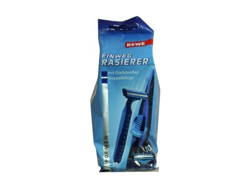 REWE Einwegrasierer Testbericht bei yopi.de