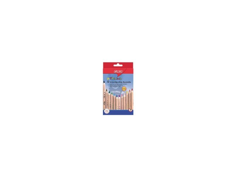 Herlitz 10412062 Trilino Dreikantbuntstifte 12er FSC - Preise und ...