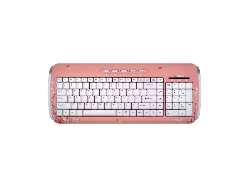 Saitek Expression Keyboard PINK Butterfly Testberichte bei yopi.de