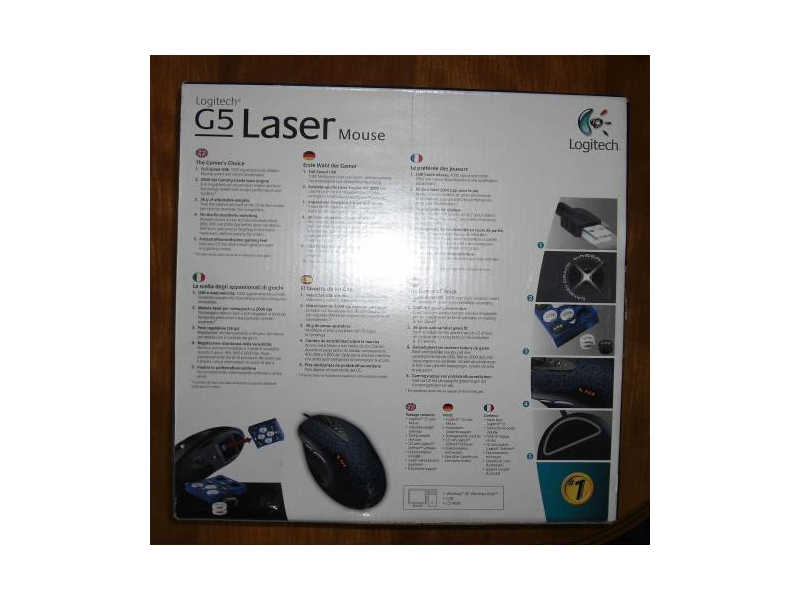 Logitech G5 Laser Mouse Testberichte bei yopi.de