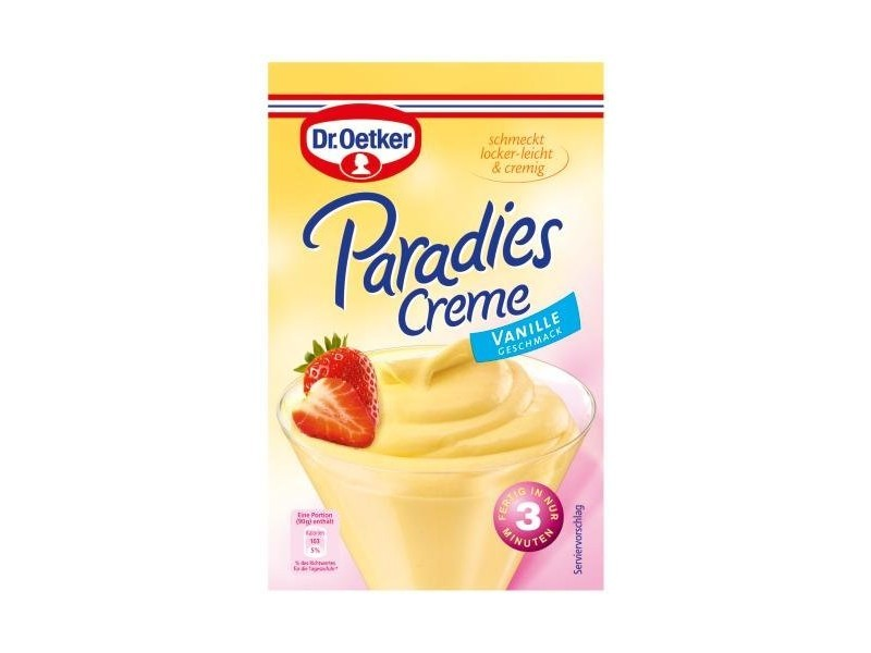 Dr. Oetker Paradies Creme Vanille Testberichte bei yopi.de
