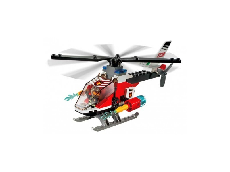 LEGO City 7238 Feuerwehrhubschrauber Testbericht bei yopi.de