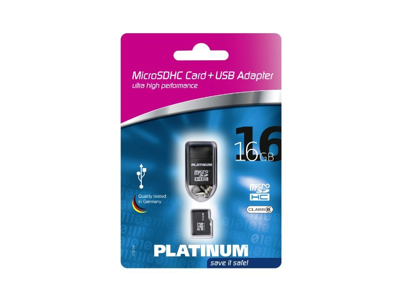Platinum Micro SDHC 16 GB Testbericht bei yopi.de