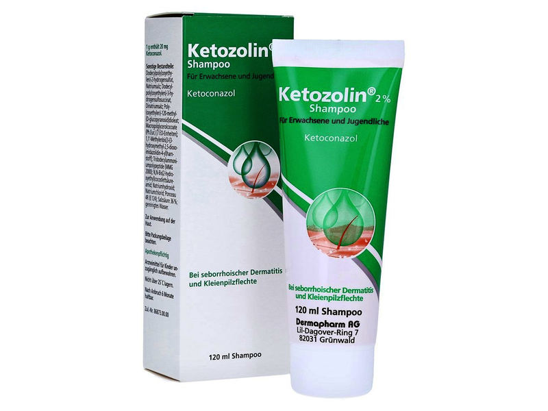 Dermapharm AG arzneimittel ketozolin 2% shampoo 120 milliliter - Preise ...