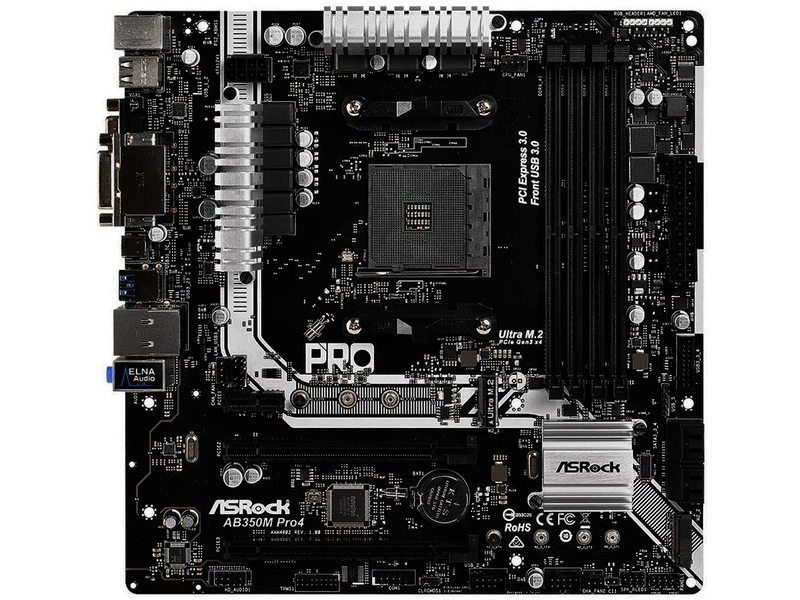 ASRock AB350M PRO4 - Preise und Testberichte bei yopi.de