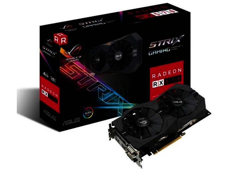 ASUS Radeon RX 570 Strix ROG-STRIX-RX570-4G-GAMING 4GB - Preise und ...
