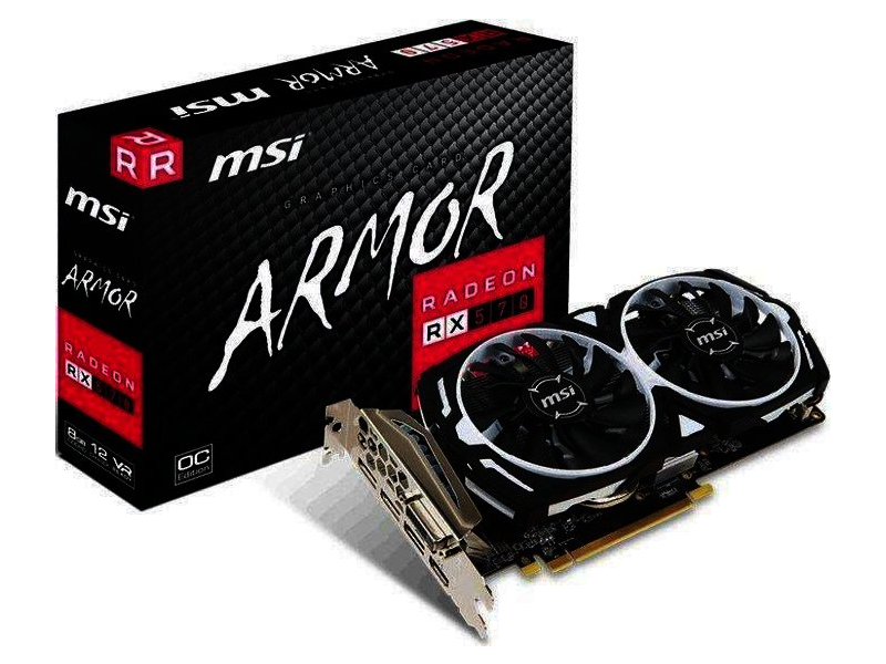 MSI Radeon RX 570 Armor OC 8GB - Preise und Testberichte bei yopi.de
