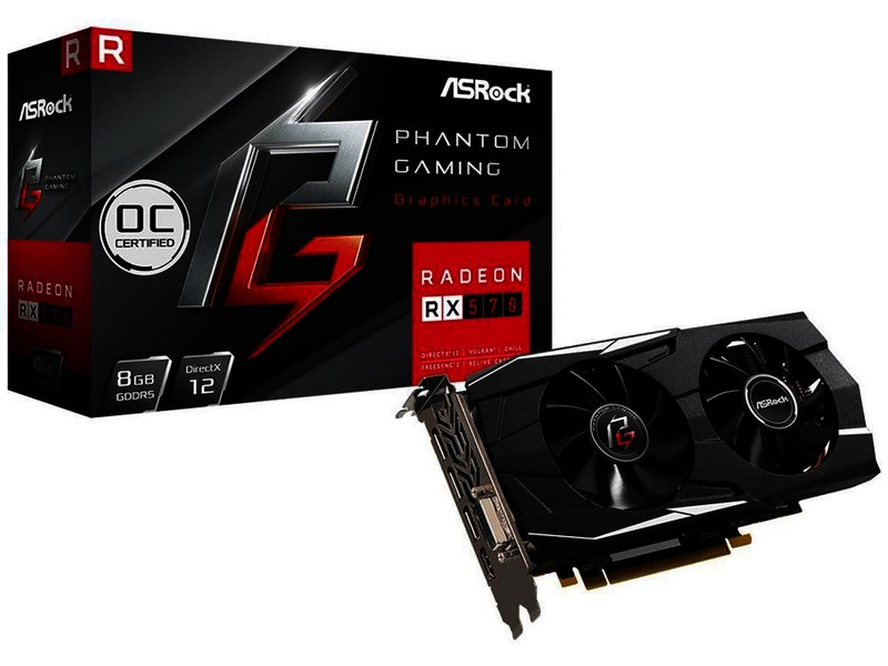 ASRock Radeon RX570 Phantom Gaming D OC 8GB - Preise und Testberichte ...