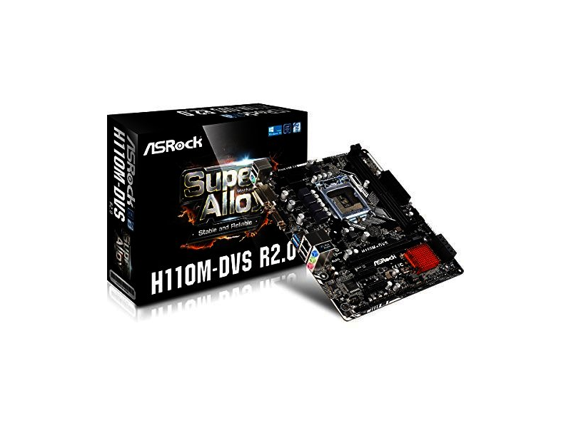 ASRock H110M DVS R2.0 Sockel 1151 mATX - Preise und Testberichte bei ...