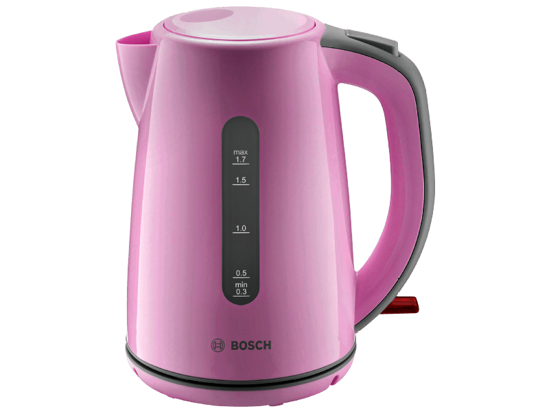 Bosch TWK7500K 2400 Watt Wasserkocher 1.7 Liter pink - Preise und ...