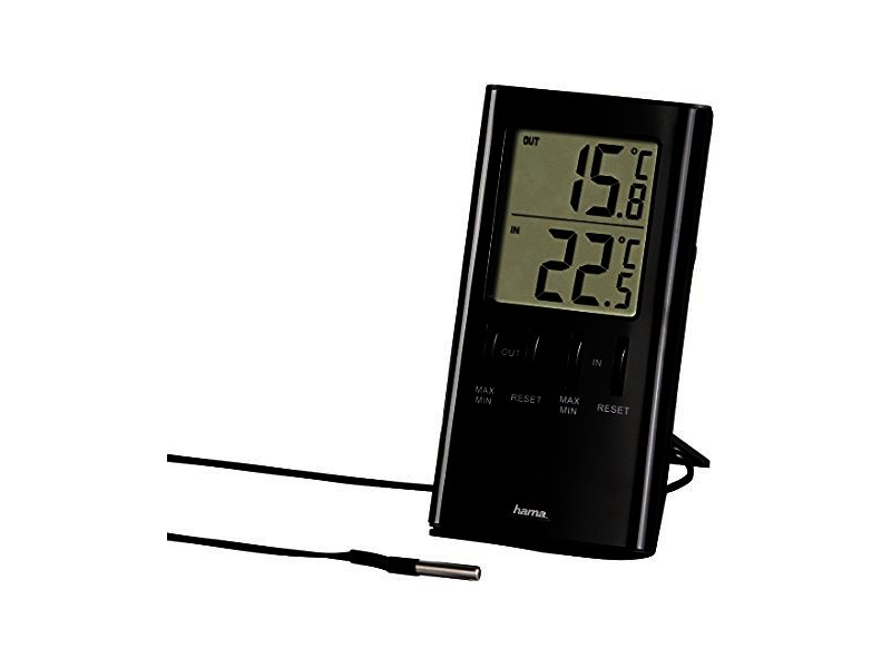 Hama LCD-Thermometer T-350 schwarz - Preise und Testberichte bei yopi.de