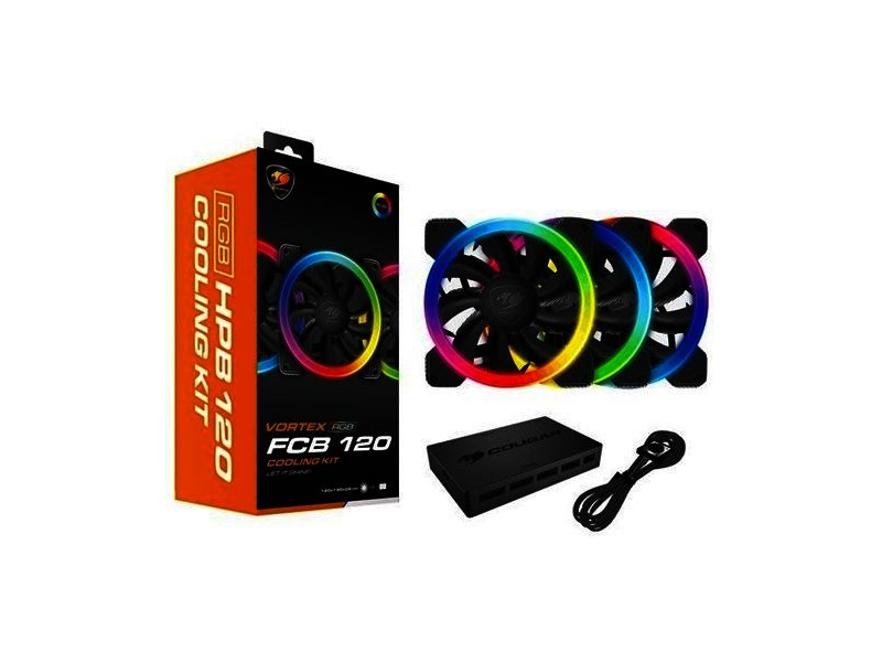 Cougar FCB RGB Fans 3 Stück 120mm Backlight Core Box - Preise und ...